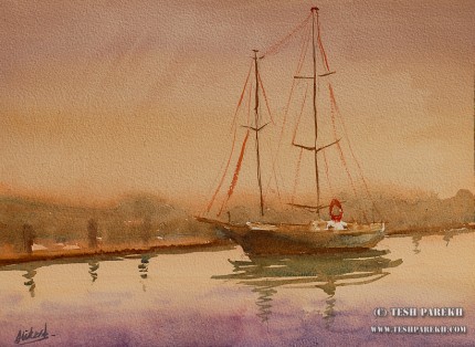 New Bern NC Plein Air Watercolor paintings by Raleigh Fine Artist ...